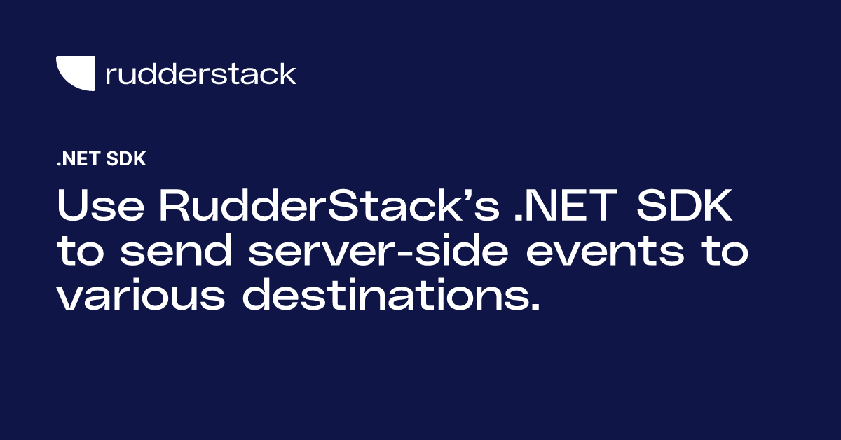 Net Sdk Rudderstack Docs 8546