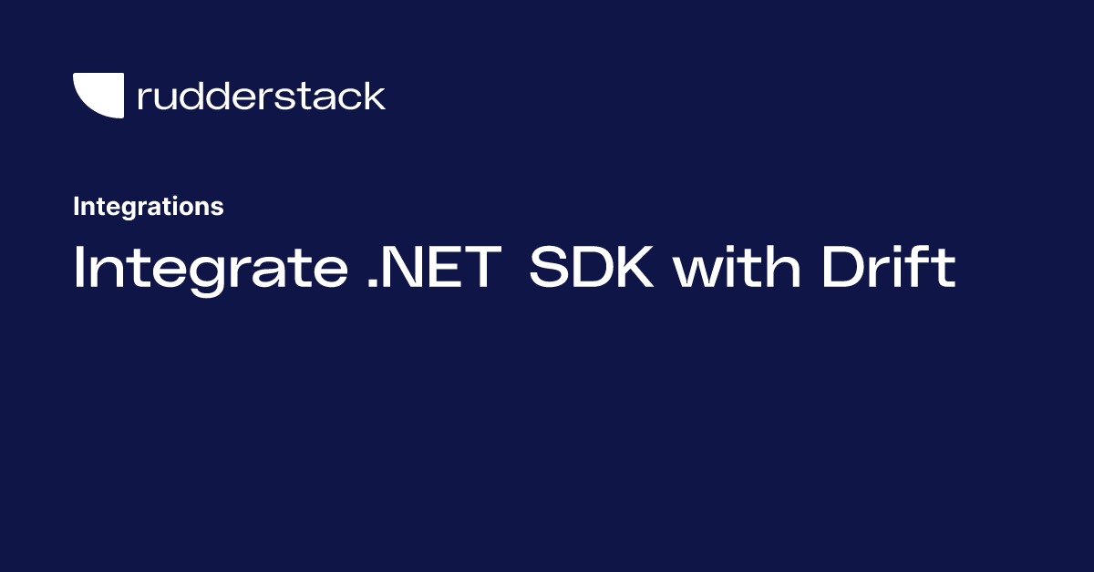 Integrate Net Sdk With Drift