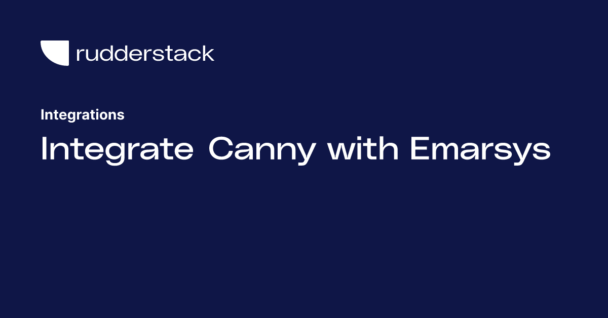 Integrate Canny with Emarsys