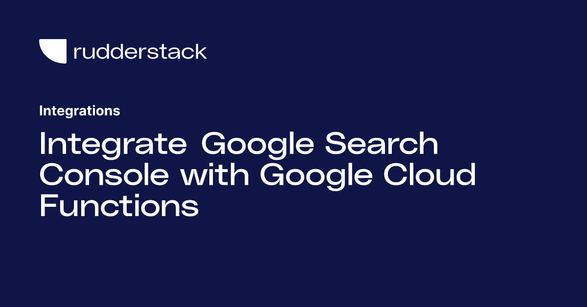 Integrate Google Search Console with Google Cloud Functions