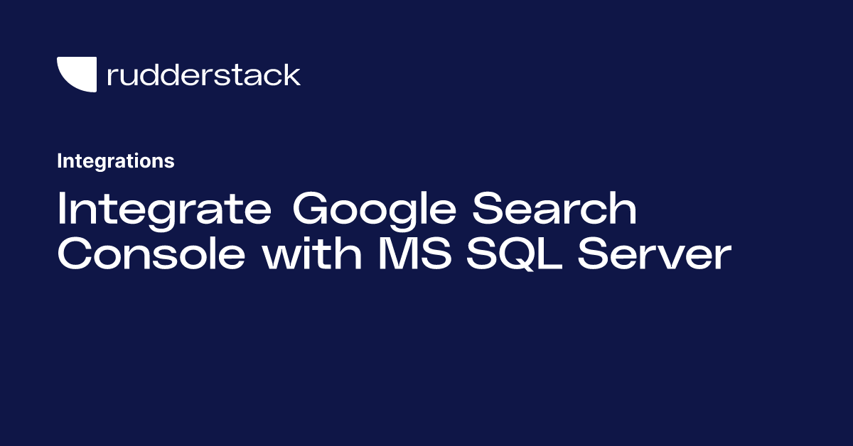 Integrate Google Search Console with MS SQL Server