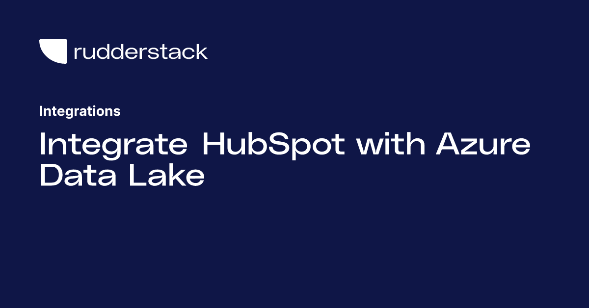 Integrate HubSpot with Azure Data Lake