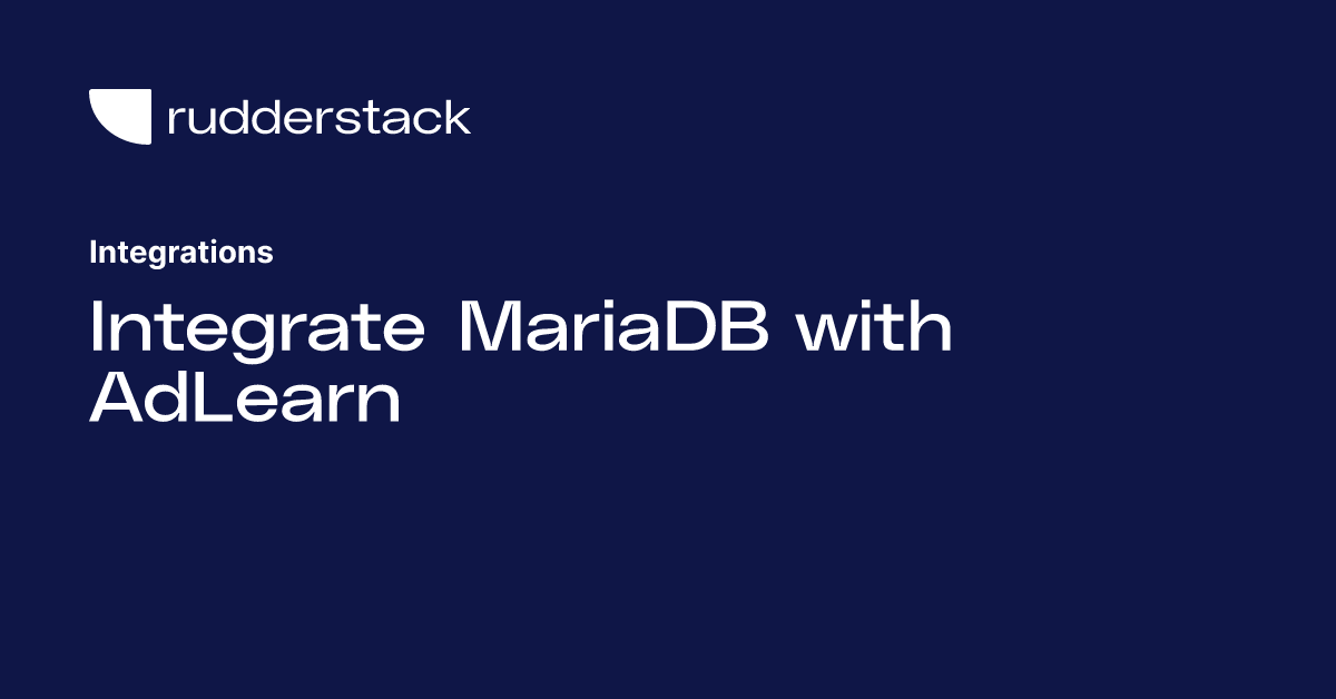 Integrate MariaDB with AdLearn