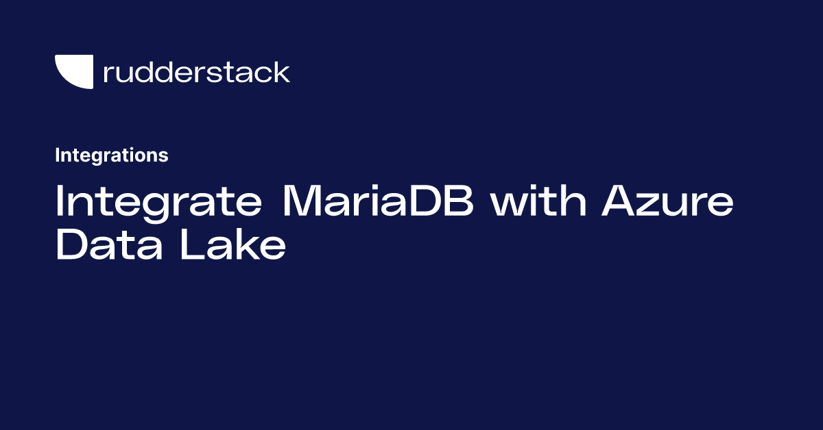 Integrate MariaDB with Azure Data Lake