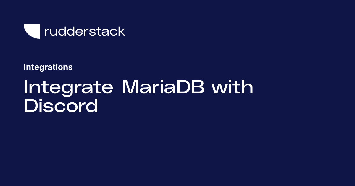 Integrate MariaDB with Discord