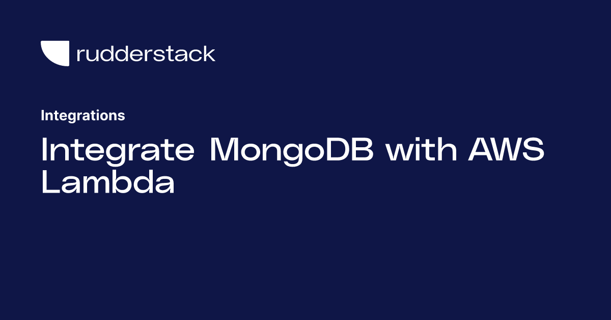 Integrate MongoDB with AWS Lambda