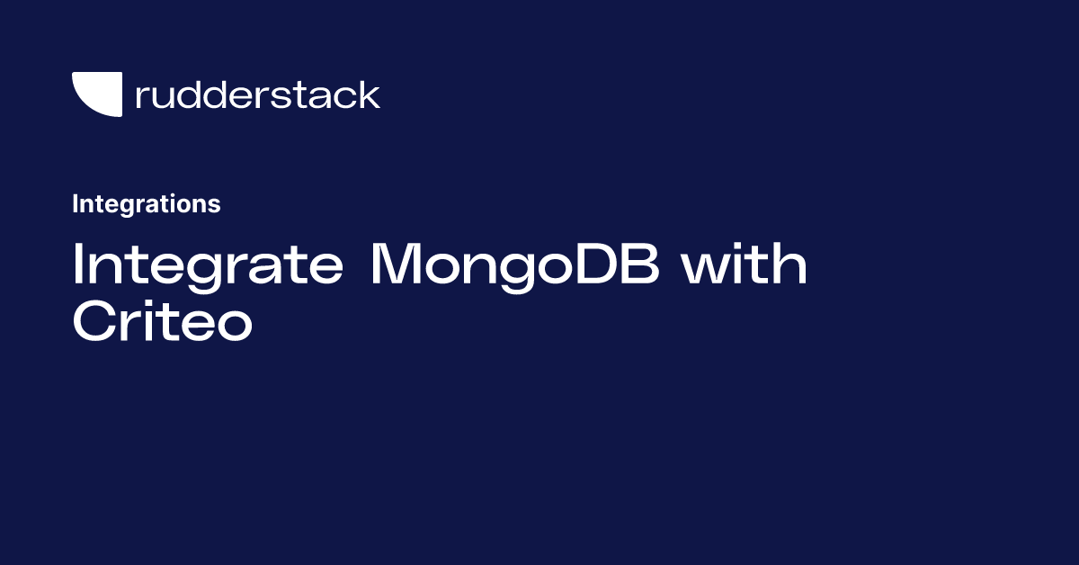 Integrate MongoDB with Criteo