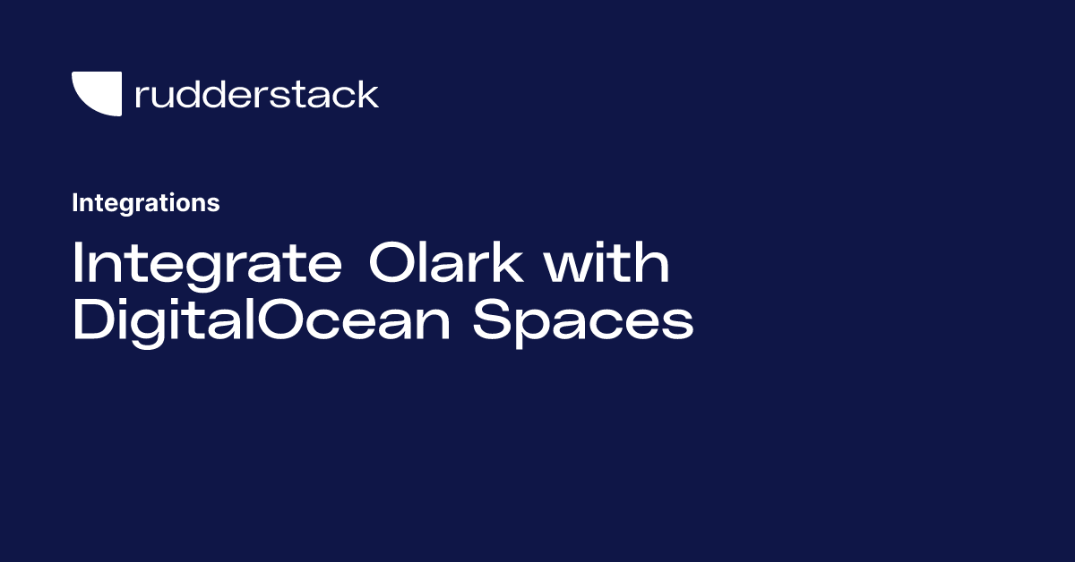 Integrate Olark with DigitalOcean Spaces
