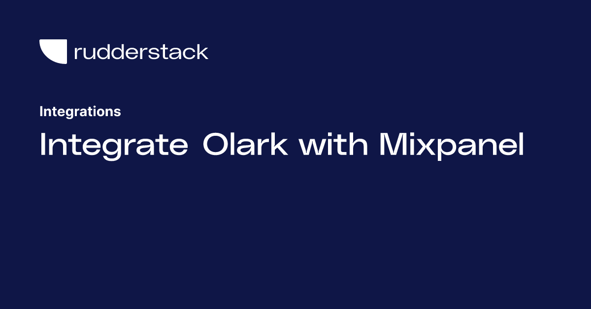 Integrate Olark with Mixpanel