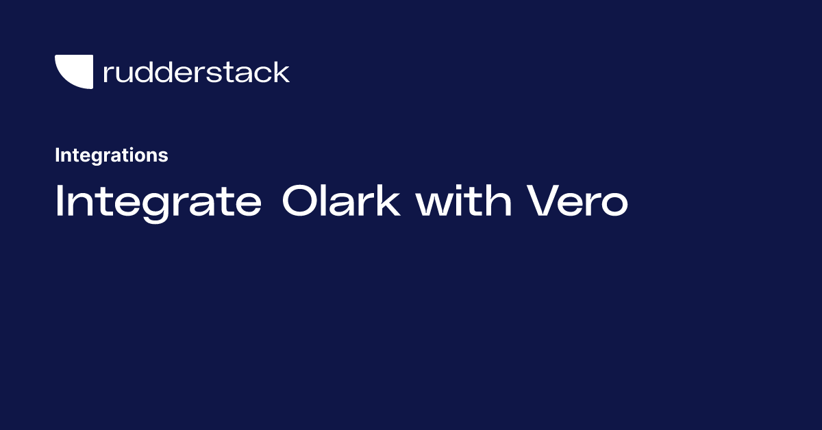 Integrate Olark with Vero