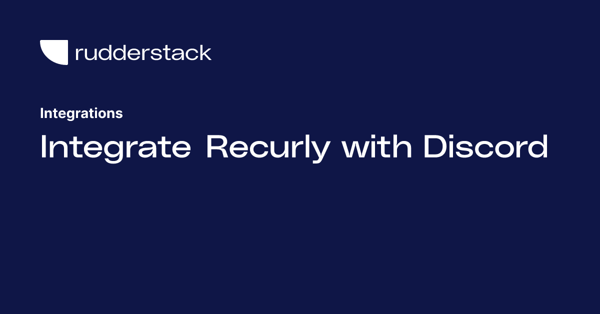 Integrate Recurly with Discord
