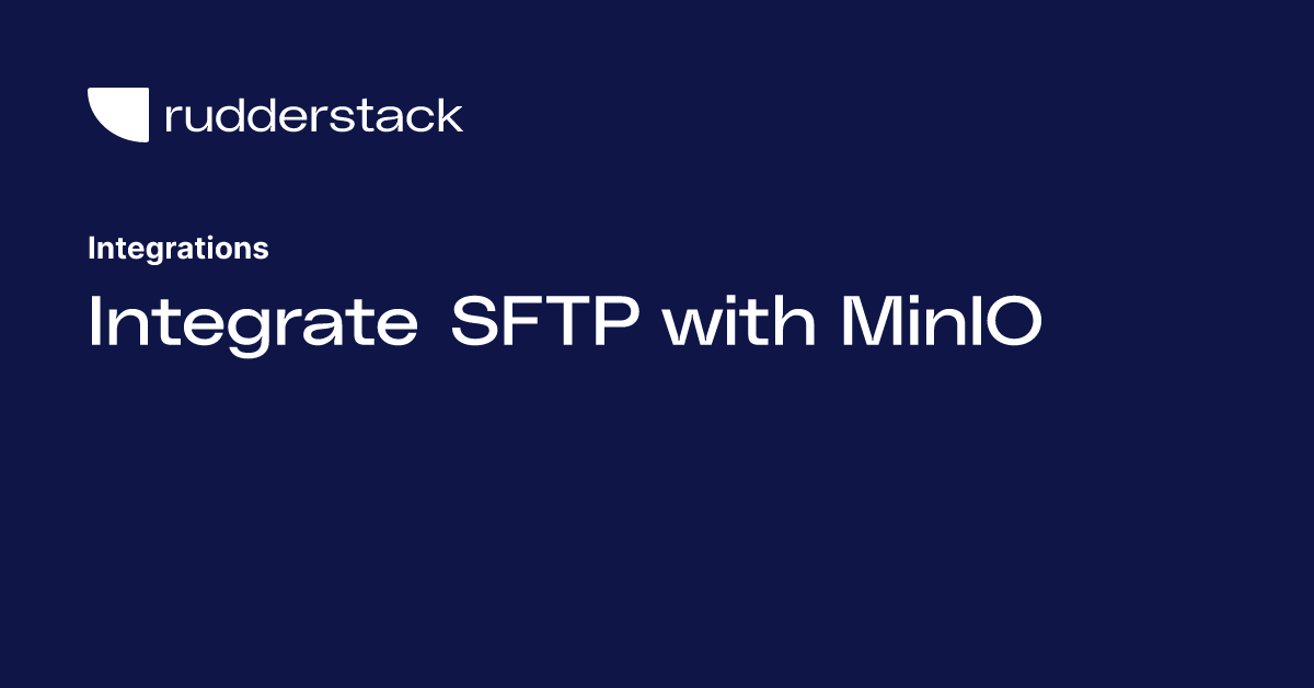 Integrate SFTP with MinIO