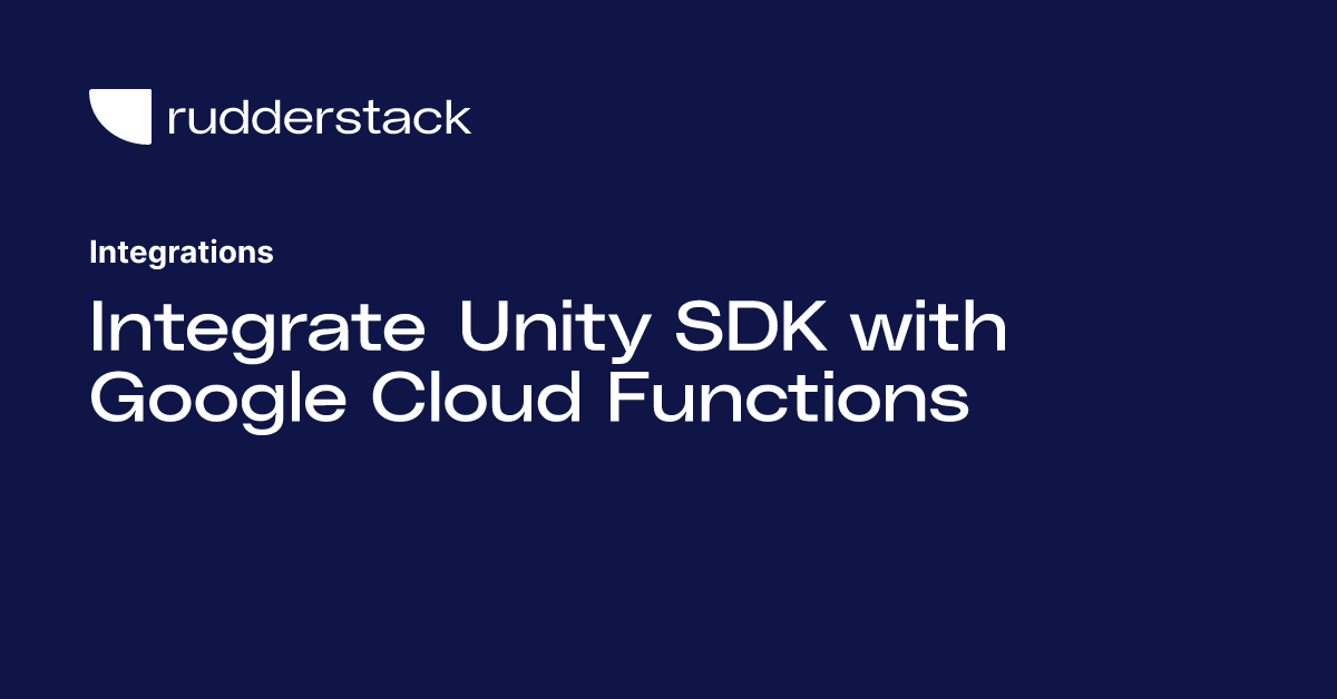 Integrate Unity SDK with Google Cloud Functions