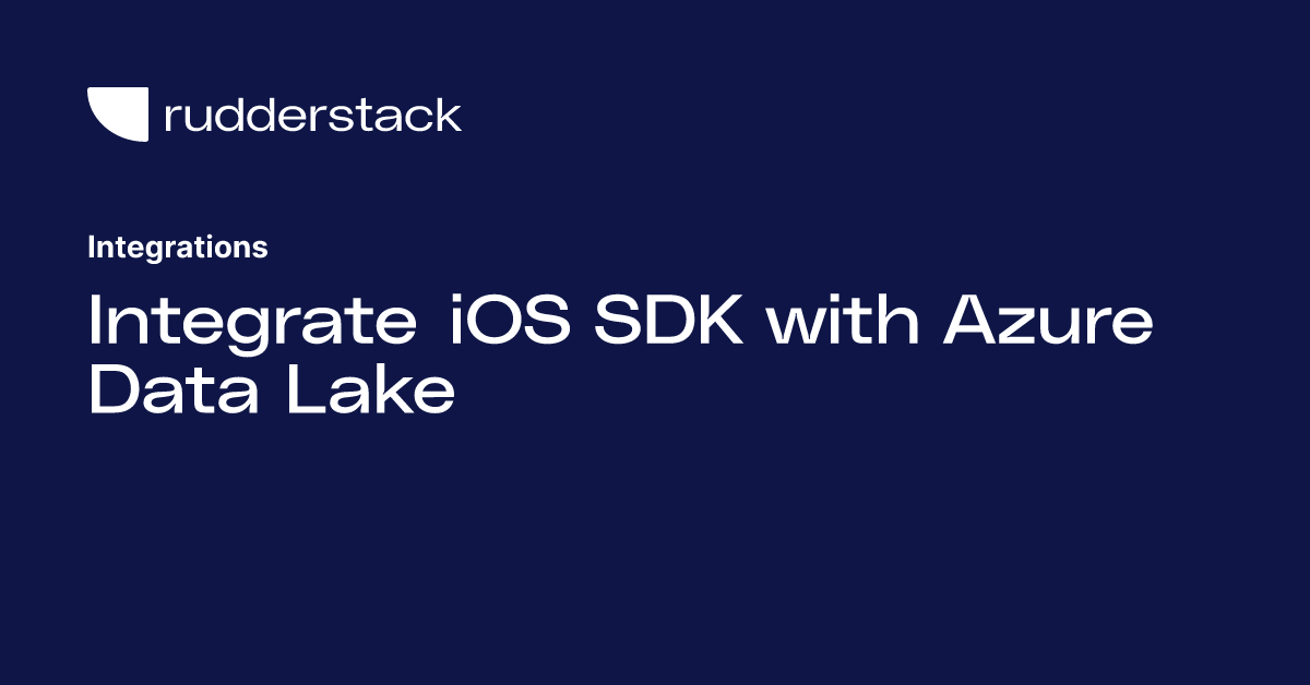 Integrate iOS SDK with Azure Data Lake