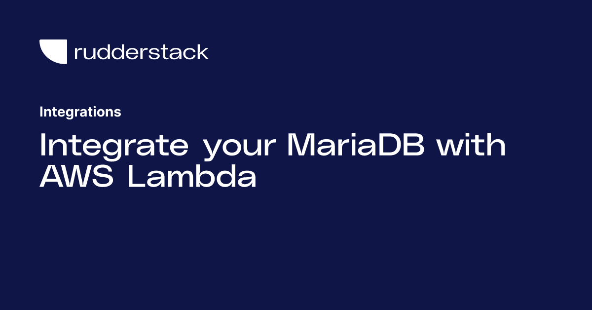Integrate your MariaDB with AWS Lambda
