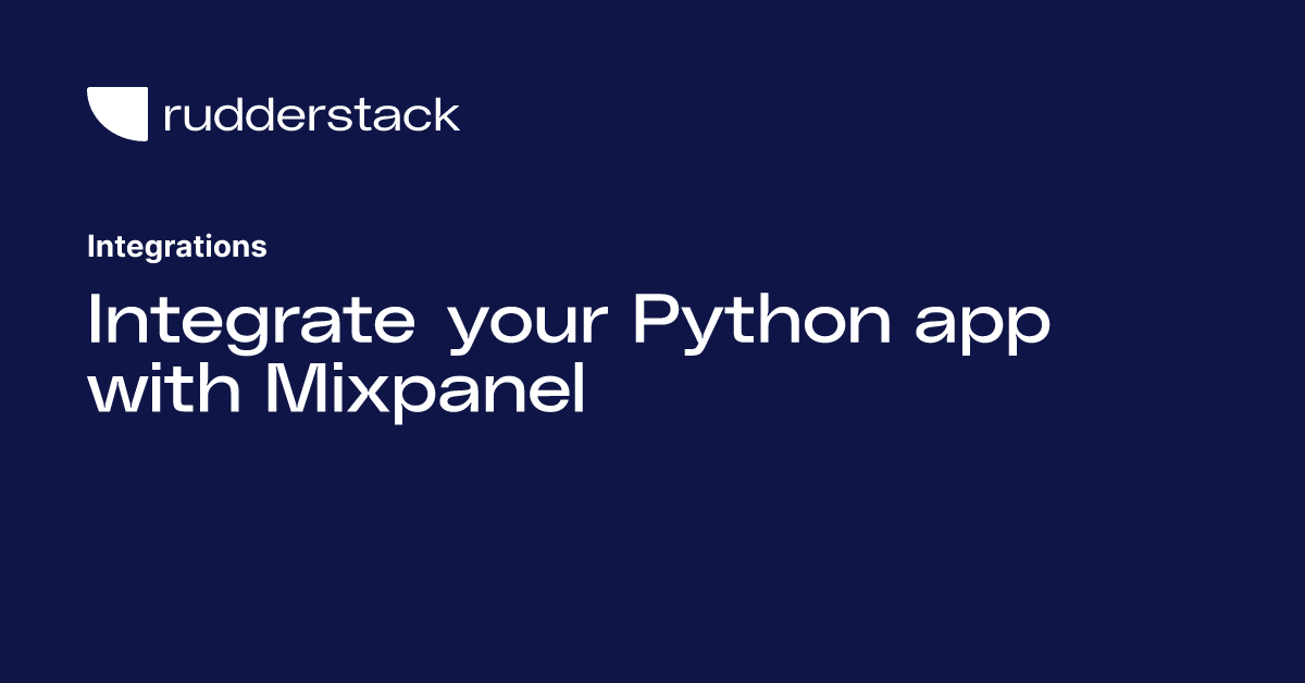 Integrate your Python app with Mixpanel