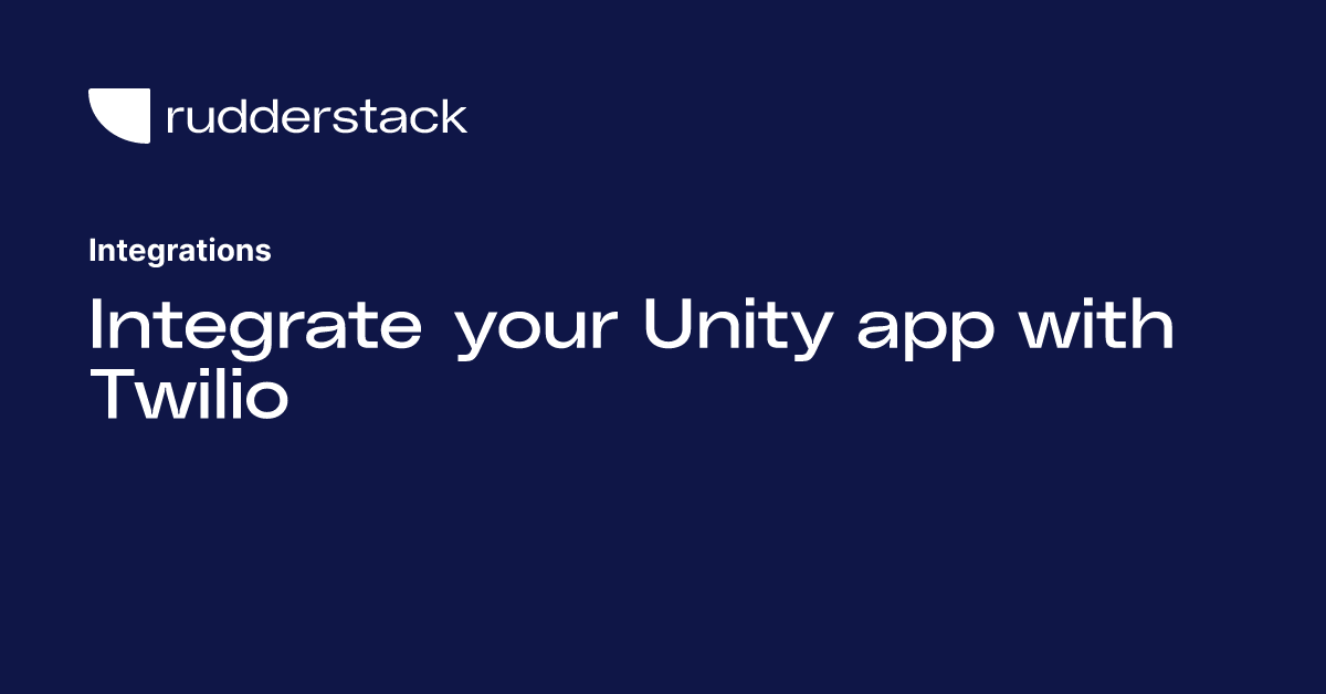 Integrate your Unity app with Twilio