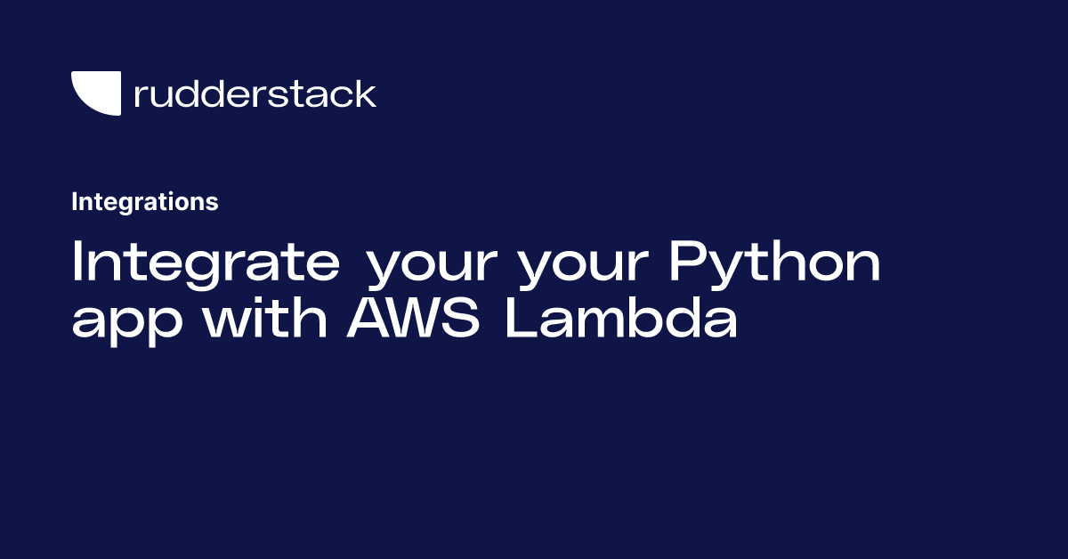 Integrate your your Python app with AWS Lambda