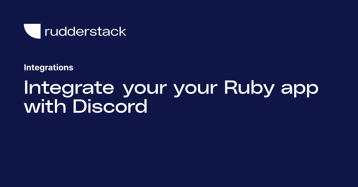 Integrate your your Ruby app with Discord