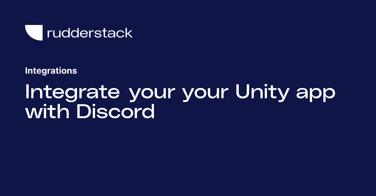 Integrate your your Unity app with Discord