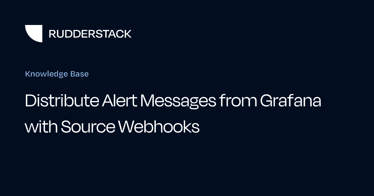 Distributing Alert Messages From Grafana With Webhooks