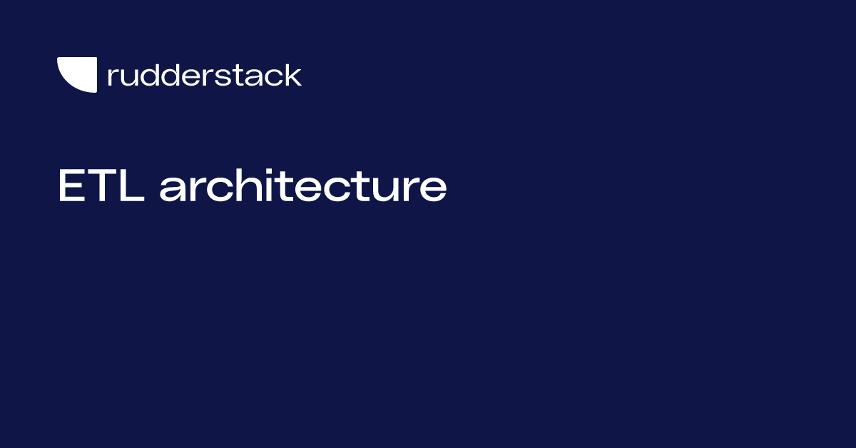 ETL architecture